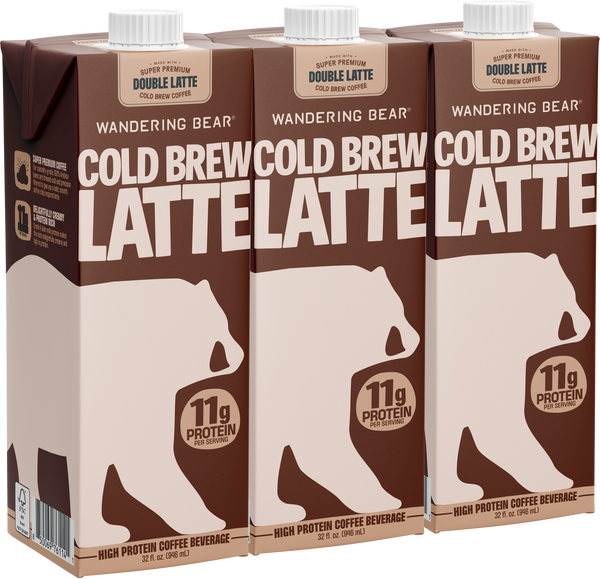 Extra Strong Black Organic Cold Brew Cartons (32 oz)