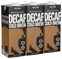 Decaf Black Cold Brew Cartons (32 oz)