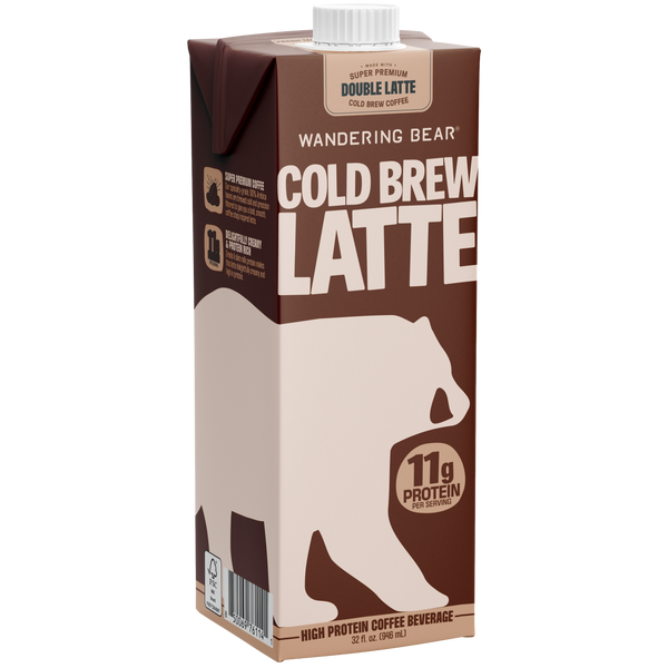 Extra Strong Black Organic Cold Brew Cartons (32 oz)
