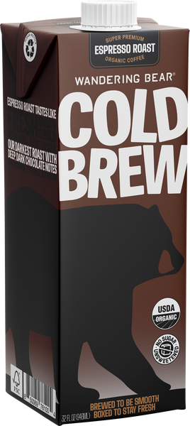 Espresso Roast Cold Brew Cartons (32 oz)